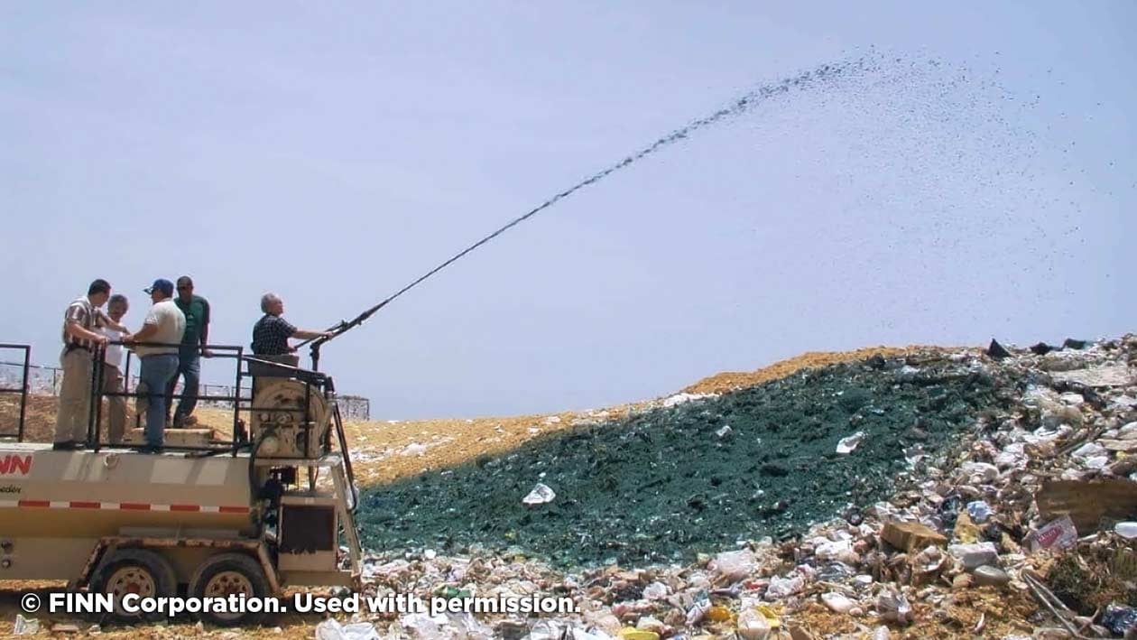 ARF Exec Summary: Landfill Odor Control with Alternative Daily Covers